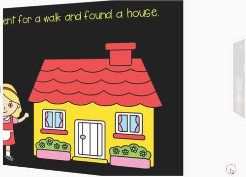 SIMPLE STORY Goldilocks CVI BOOM CARDS™ and PDF by One Of A Kind Kids