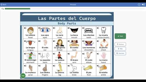 Spanish Boom Cards: El Verbo Doler -To Hurt - No vosotros by NATAM