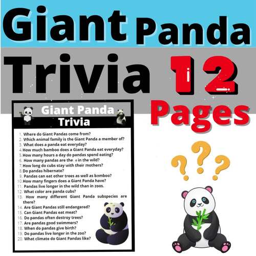 panda quiz