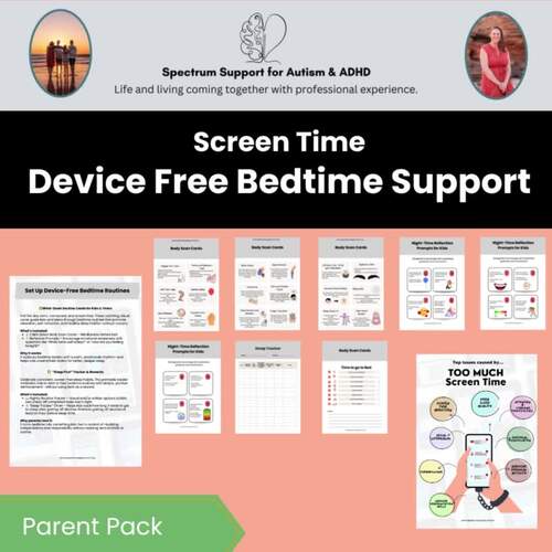 Reduce Screen Time Pack Healthy Tech Habits Device Detox Online Safety ...