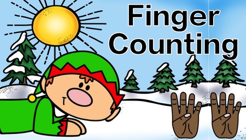 Christmas: Finger Counting to 10: Math Brain Break by Move and Groove Math