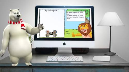 Number Problems for lower primary - SEESAW pre loaded animal themed ...