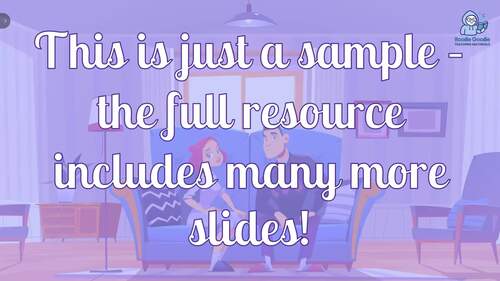 House & Furniture Vocabulary PowerPoint Games | ESL Living Room Words