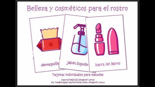 Beauty and personal care - FREEBIE Belleza, cosméticos y rostro SPANISH ...