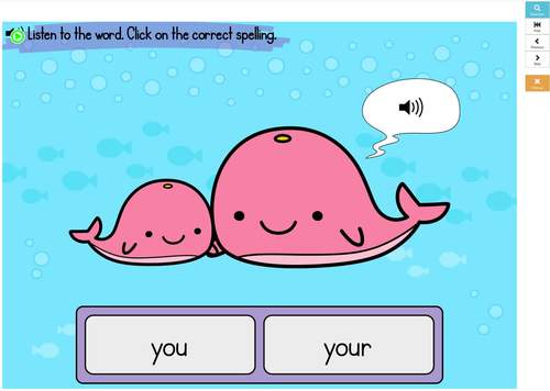 Level 1 | Unit 4 | Trick Words | SPELLING & RECOGNITION | BOOM CARDS™