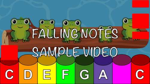 Five Little Speckled Frogs - Boomwhacker Play Along Videos and Sheet Music