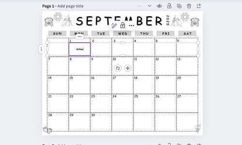 Printable & Editable FALL 2025 Calendar | September October November ...