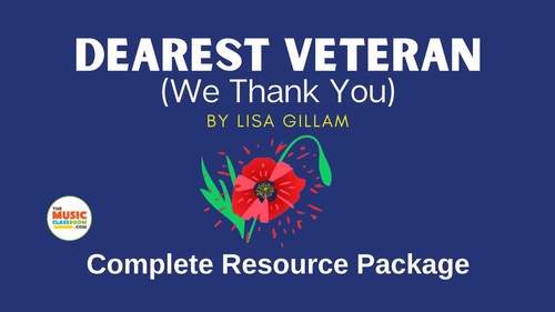 Remembrance Day Song Package with Backing Track - Remembrance Day Program