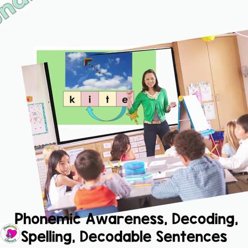 Decoding and Encoding | Phonemic Awareness Activities Digital Slides BUNDLE
