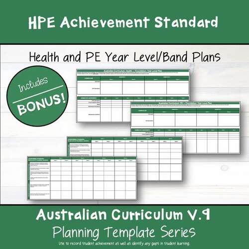 V9 Australian Curriculum HPE ACHIEVEMENT STANDARD CHECKLISTS - Foundation