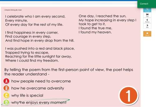 Point of View Task Cards | Reading Comprehension | Boom Cards | STAAR ...