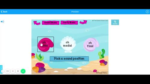 Summer Articulation Party- /ch/ sound BOOM Cards™ by The Speech Shack