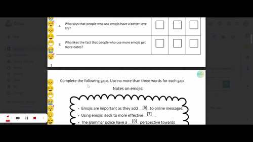 IBDP SL Listening (exam practice - also good for a low HL B class) by ...