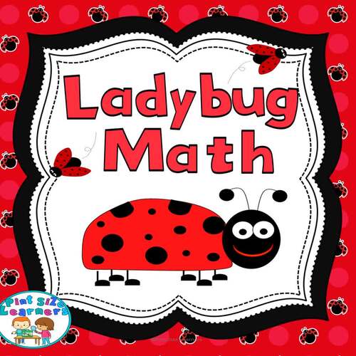 Ladybug Kindergarten Math by Pint Size Learners | TPT