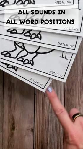 T-Rex Surprise | No Prep Dinosaur Speech Therapy by Laura G SLP | TPT