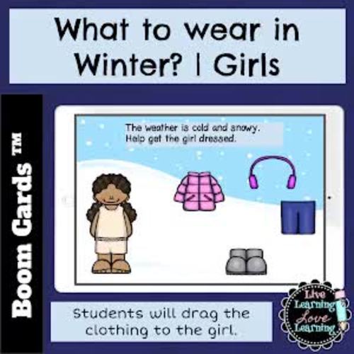 Dressing for the Weather- Life Skills by Live Learning Love Learning