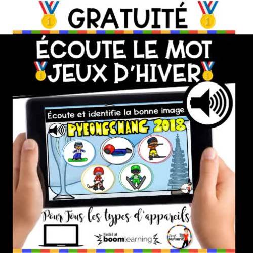 French Olympic Games BOOM Cards - PyeongChang 2018 (GRATUIT) by Prof ...