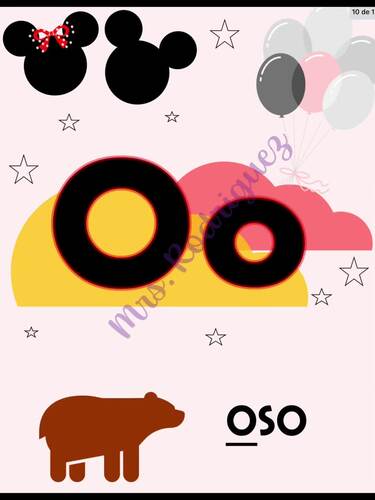 Disney Vowels Spanish & English by MagicalLearningWR | TPT