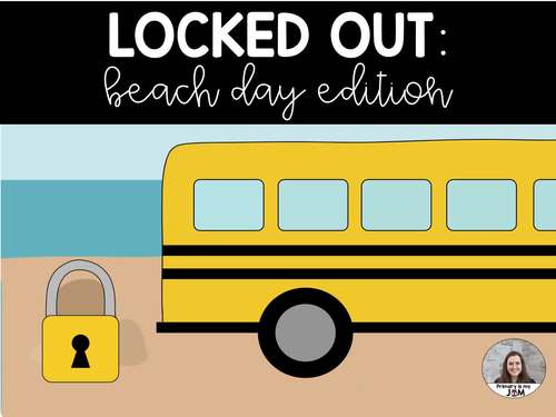 Grade 1 Summer Escape Room - Addition and Subtraction to 20 | TPT