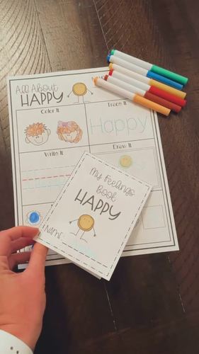 Emotional Literacy- Social Emotional Activities and Worksheets | TpT