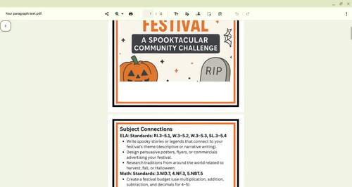 The Haunted Harvest Festival: A Spooktacular Project-Based Learning ...