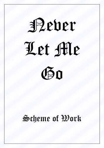 Never Let Me Go Literature Worksheets by Worksheet Whisperer | TPT