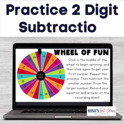 2 Digit Subtraction With & Without Regrouping Powerpoint Games for Fun ...