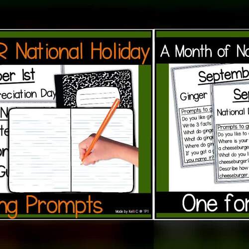 Journal Writing Prompts for The Daily National Holidays In September by ...