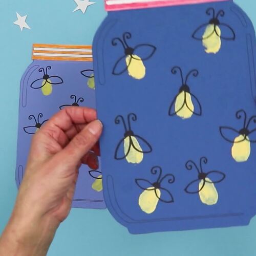 Fingerprint Firefly Art by The Craft Train | TPT