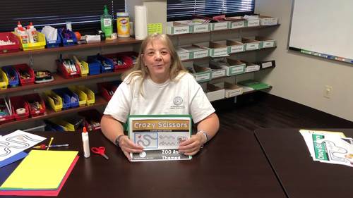 Fine Motor Cutting Practice ZOO Animal Themed Scissors Activity | TPT