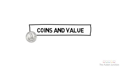 Identifying Coins and Bills US by The Autism Junction | TpT