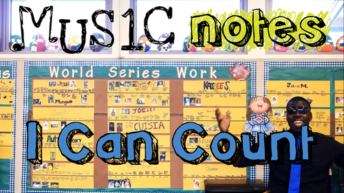I Can Count Song by Music Notes | TPT