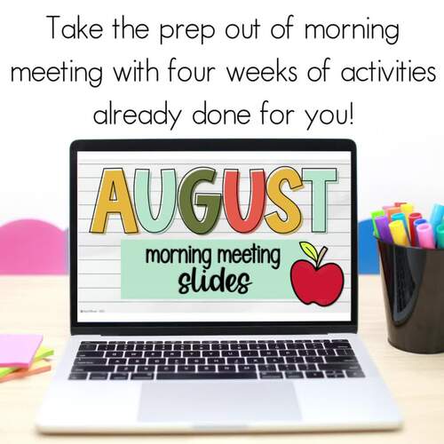 Morning Meeting Games by Katy Hoffman | TPT