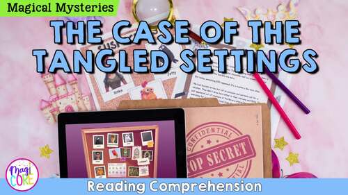 Setting of a Story Reading Comprehension Mystery Print & Digital ...