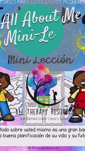 All About Me - Back to School Lesson - SPANISH VERSION by All Therapy ...