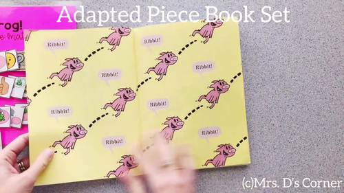 Elephant and Piggie Adapted Piece Book Set [25 book sets included!] Mo ...