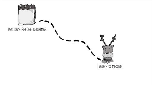 Christmas Mystery Activity - Missing Reindeer ELA Skills Holiday Class ...