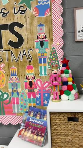 My Class is Nuts for Christmas Nutcracker Bulletin Board For Winter and ...
