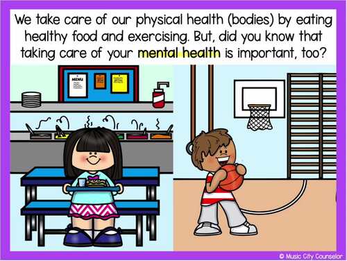Mental Health Lesson, Mental Health Awareness, SEL & Counseling | TPT