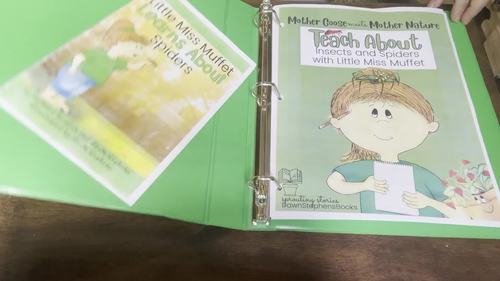 Insects, Spiders. Teach with Little Miss Muffet by Dawn Stephens Books