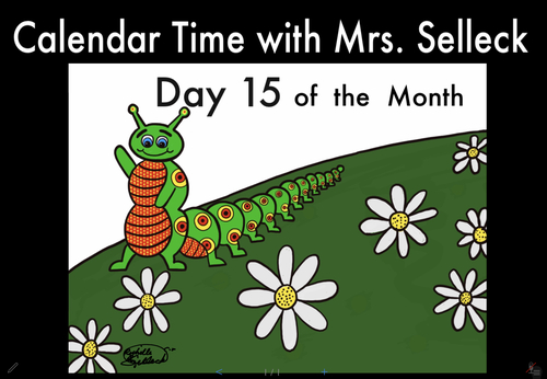 Calendar Time with Richelle Selleck, Day 15 of the Month | TPT