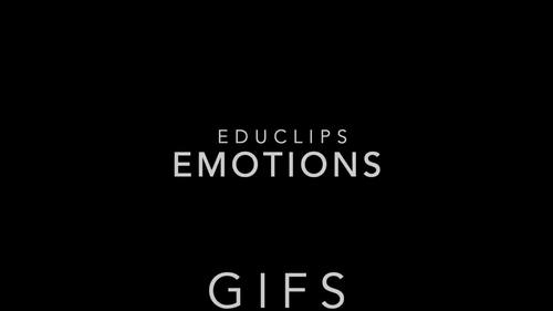 GIF - Emotions Animated Images - {Educlips} by Educlips | TpT
