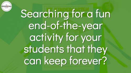 End of the Year Memory Book: Last Days of School Activities | TPT