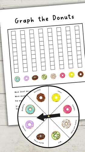 National Donut Day Printable Activities | Donut Craft | Ten Frame Worksheet