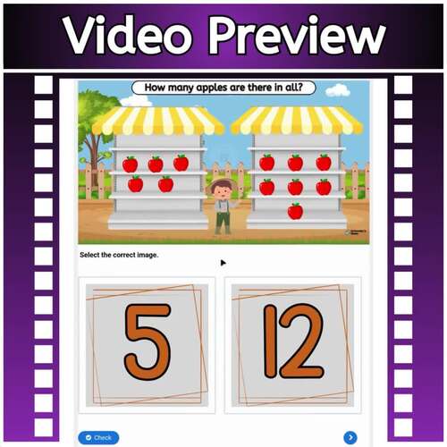 Single Digit Addition With Regrouping (Adding Objects) Digital Resources