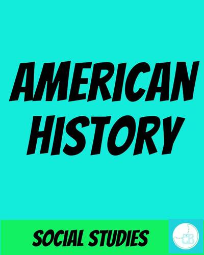 5th Grade Social Studies End of the Year Escape Room: Early American ...