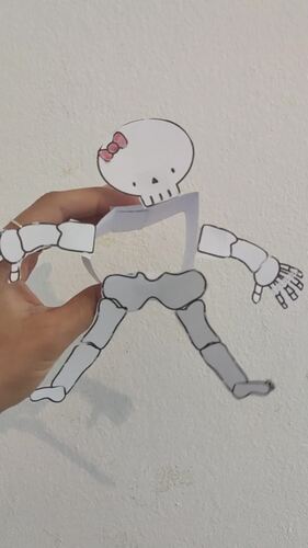 Monster Mash Cute Dancing Halloween Characters Craft for Kindergarten