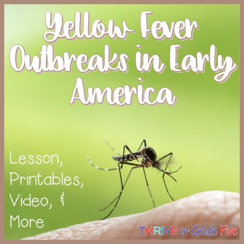 Yellow Fever Outbreaks in Early America - Lesson, Printables, Video, & More