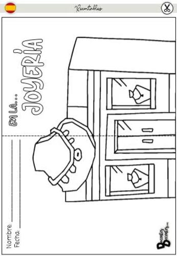 At the shop Drop-Down Worksheets - La tienda fichas desplegables (Eng/Esp)