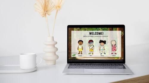 Number Forms up to 1,000,000 Student Choice Activity Camping Themed